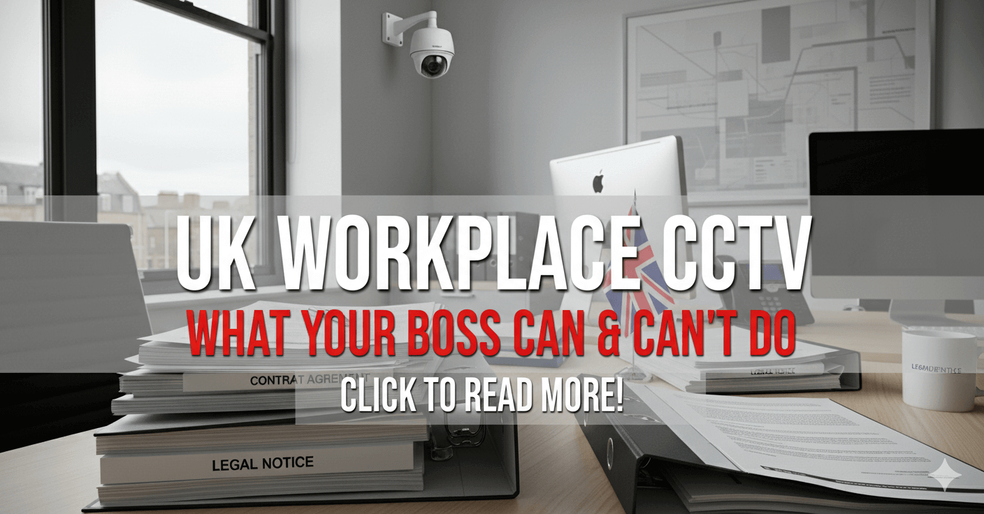Is It Legal for Your Boss to Watch You All Day on CCTV in the UK?